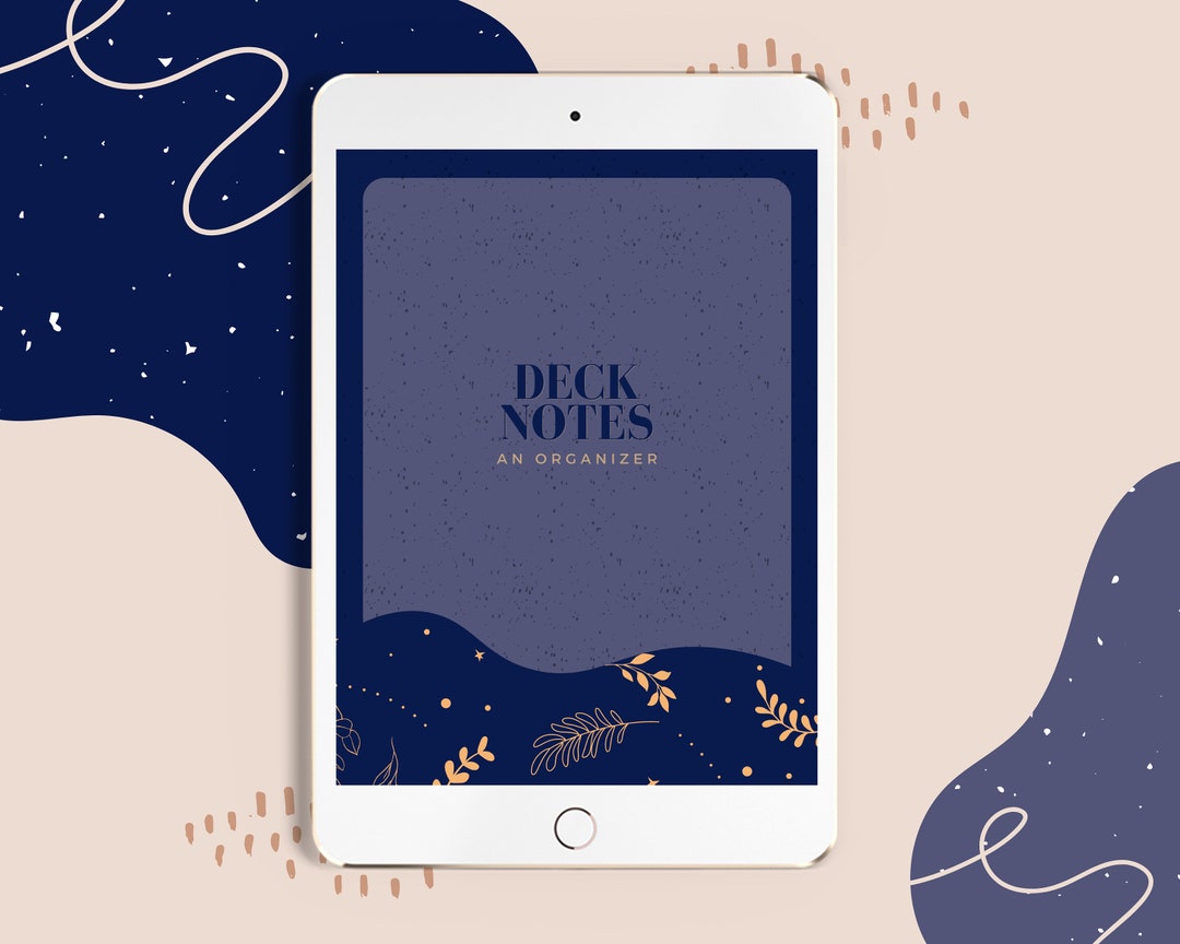 Spiritual Card Deck Reading Organizer Digital Note for Oracle Deck ...