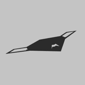 RQ-170 Sentinel Silhouette Vinyl Decal One Color Any COLOR! Window ...