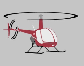 Robinson R22 front R22 Beta II Decal, Robinson Helicopter, Vinyl Decal ...