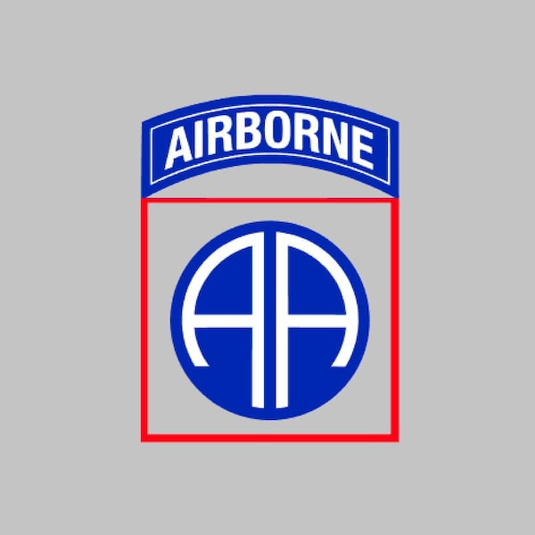 82nd Airborne Vinyl Window Sticker - Etsy
