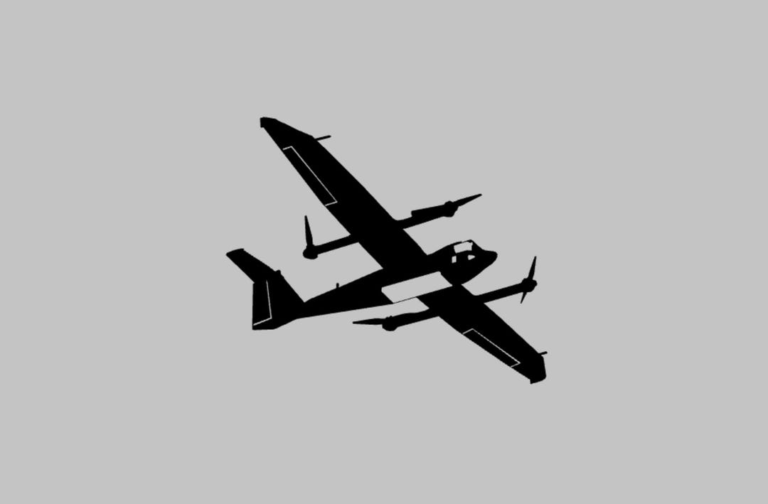 Jump 20 VTOL Silhouette Vinyl Decal One Color ANY COLOR! Window Sticker ...