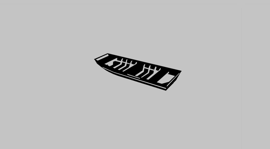Jon Boat Silhouette Vinyl Decal One Color ANY COLOR! Window Sticker - Etsy