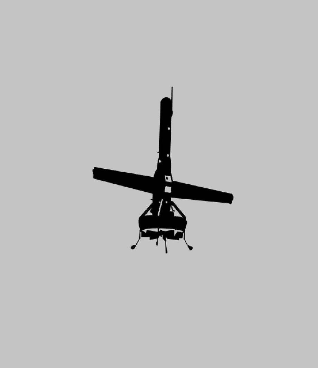 MQ-35 V B A T Silhouette Vinyl Decal One Color ANY COLOR! Window ...