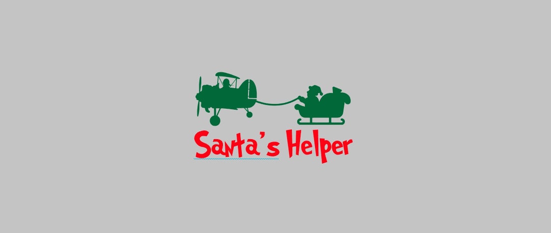 Santa's Helper Hand Assembled Multi-colored VIP Vinyl Decal Window ...