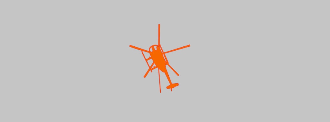 MD500 Vertical Reference Helicopter Silhouette Vinyl Decal One Color ...