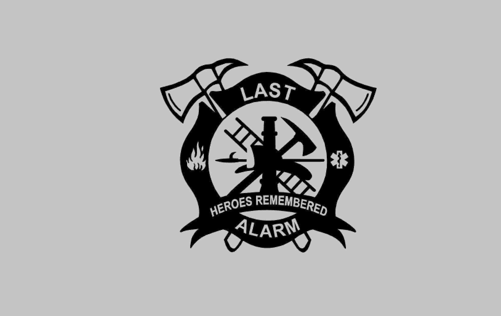 Last Alarm Silhouette Vinyl Decal One Color ANY COLOR! Window Sticker ...