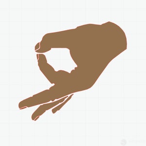 Gotcha Fingers Vinyl Decal- One Color ANY COLOR! Window Sticker - Etsy