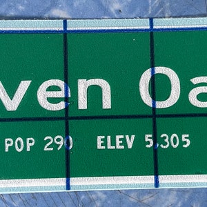 Seven Oaks City Sign VIP Vinyl Decal!!! Window Sticker - Etsy