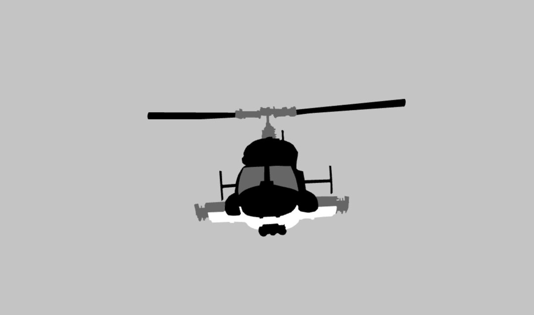B222 Helicopter Hand Assembled Multi-colored VIP Vinyl Decal Window ...