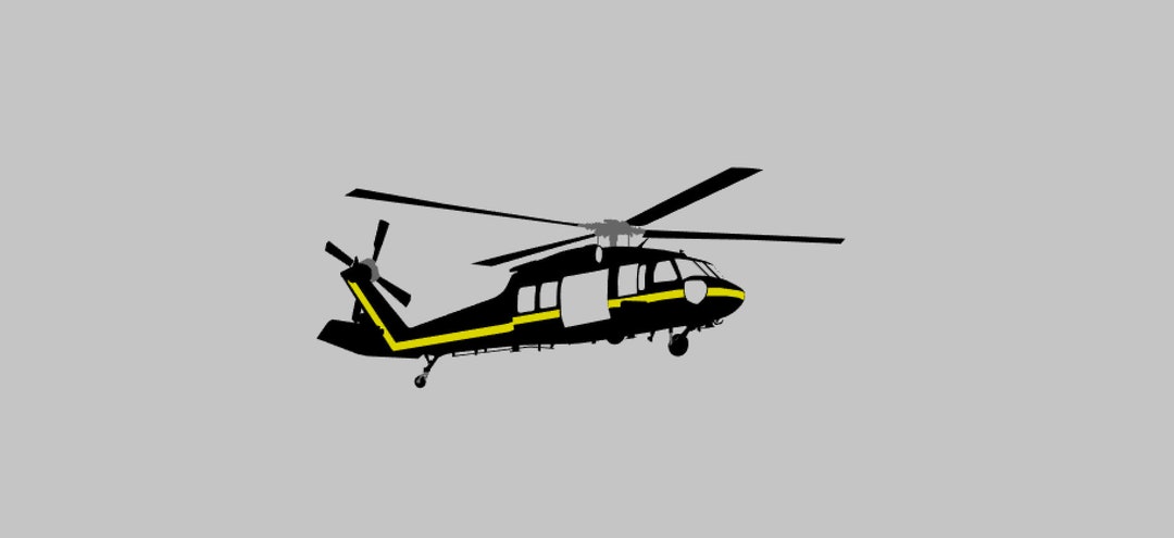 UH-60 Helicopter CBP Customs and Border Patrol Livery Hand Assembled ...