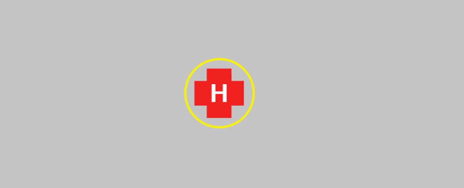 Hospital Helipad Vinyl Decal Window Sticker - Etsy