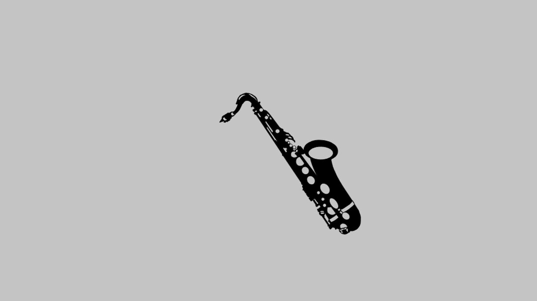 Tenor Sax Silhouette Vinyl Decal One Color ANY COLOR! Window Sticker - Etsy