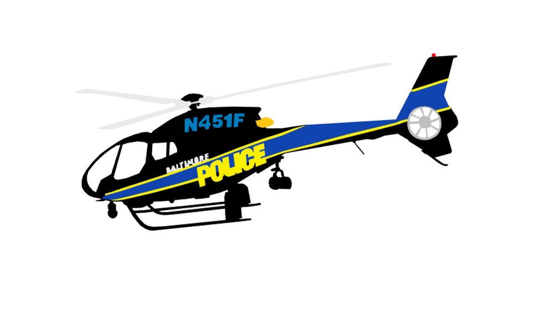 Baltimore Police EC120 Helicopter Hand-assembled VIP Multi-colored ...