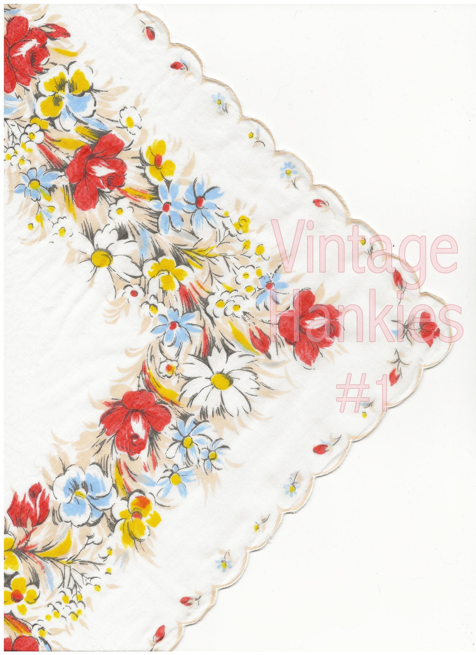 12-pack Digital Vintage Hankies for Journaling Scrapbooking | Etsy