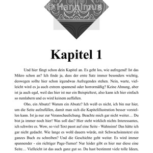 Premade Book Illustration, Chapter Header, Drawing, Design - Etsy