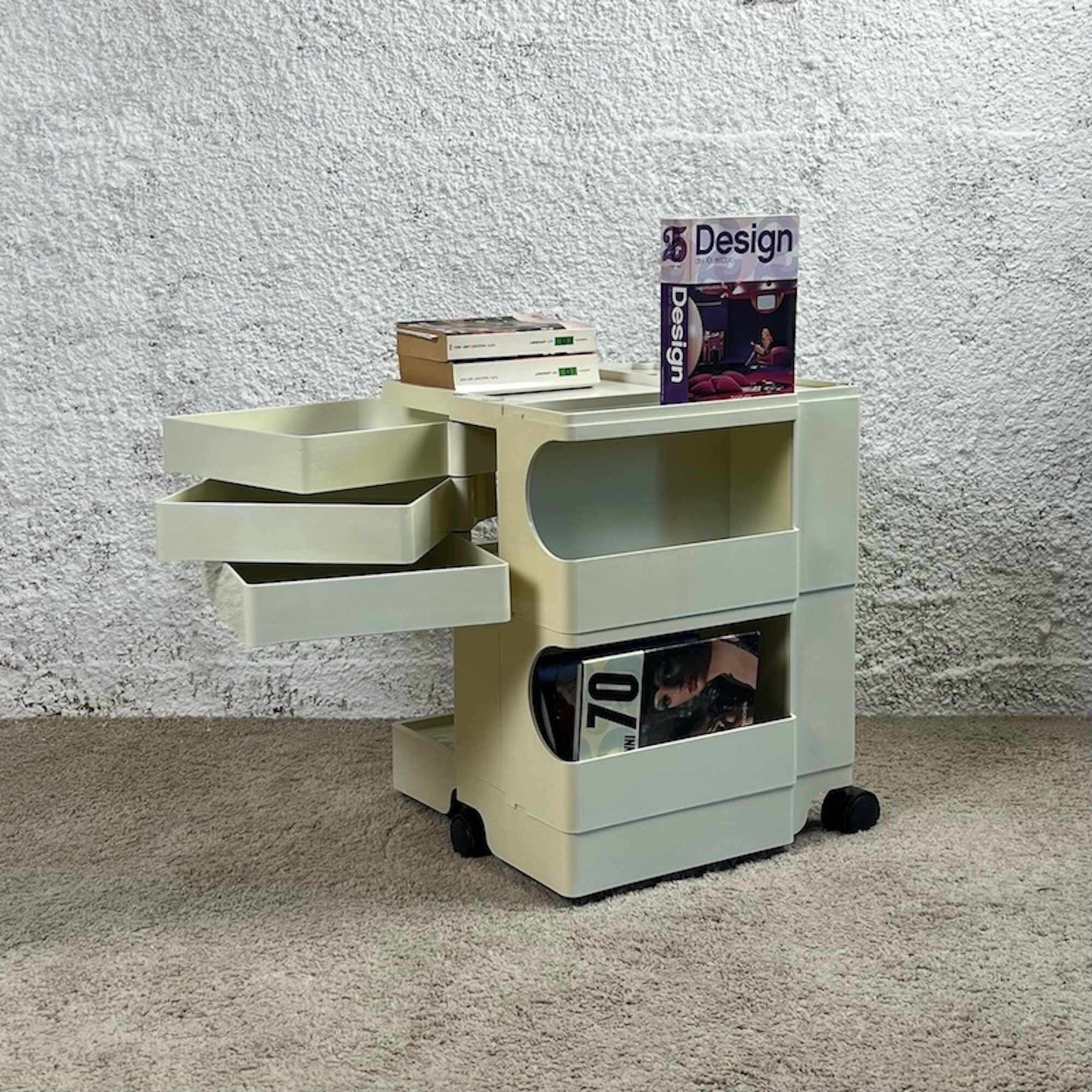 Boby Storage Cabinet MCM 70s Trolley Cabinet Space Age - Etsy