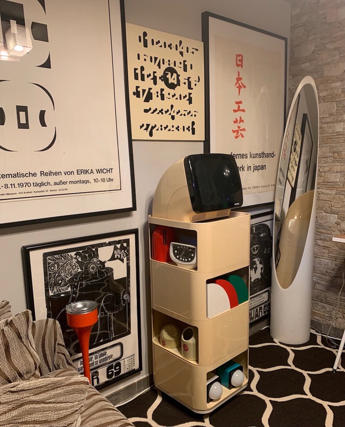 Space Age TV Linea 1 Rodolfo Bonetto Autovox 70s - Etsy