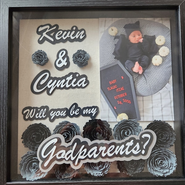 Baptism Shadow Box - Etsy
