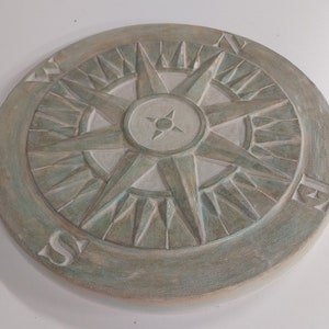 LIMITED EDITION Compass Rose/star Steppingstone Garden Art - Etsy