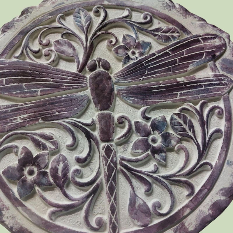 Dragonfly Outdoor Stone - Etsy