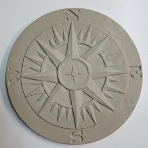 Regular THICKNESS Compass Steppingstone Garden Art Landscaping - Etsy