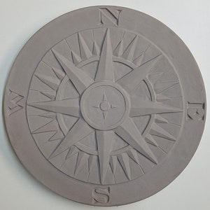 Regular THICKNESS Compass Steppingstone Garden Art Landscaping - Etsy