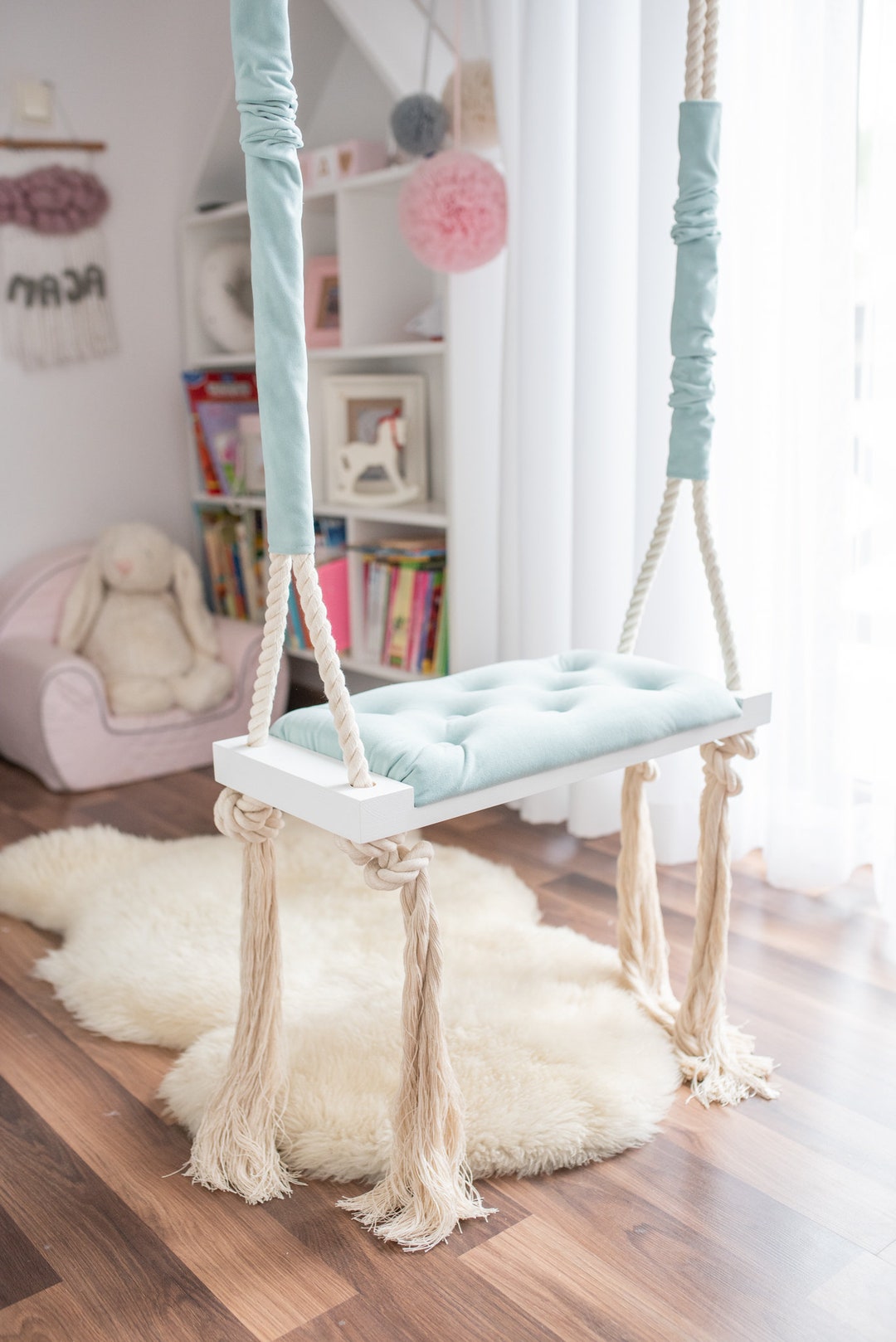 Swing MEDIUM Ohswing 60x25 - MINT. for Children! Swing for Kids, Home ...