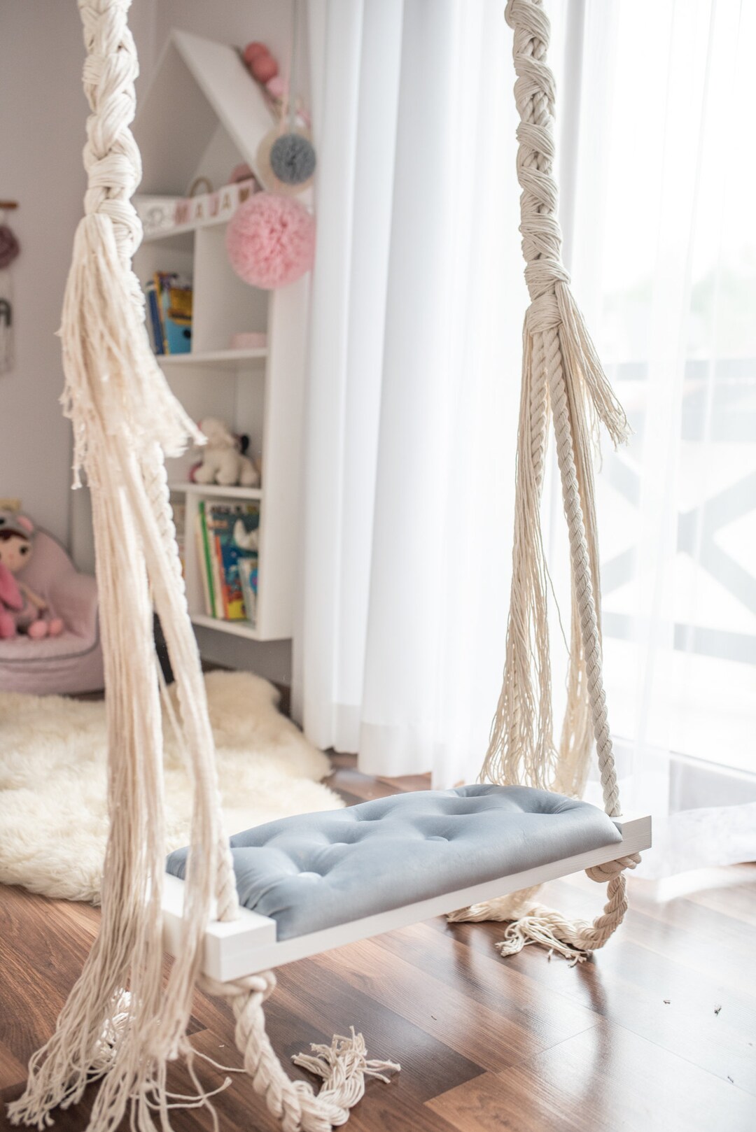 Ohswing Medium 60x25 Schaukel an Kinderseilen Swing for Kids. - Etsy