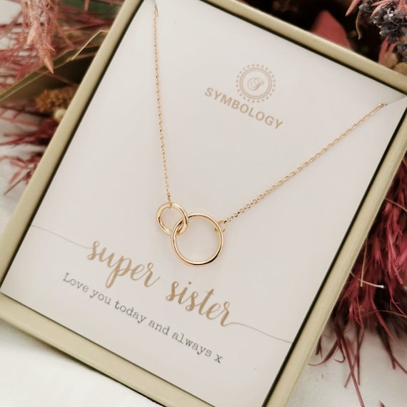 Big circle little circle necklace store