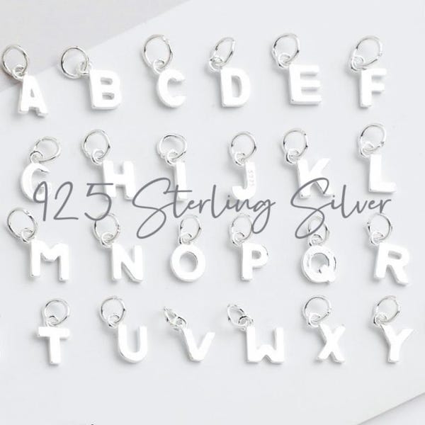 Alphabet Charms - Etsy