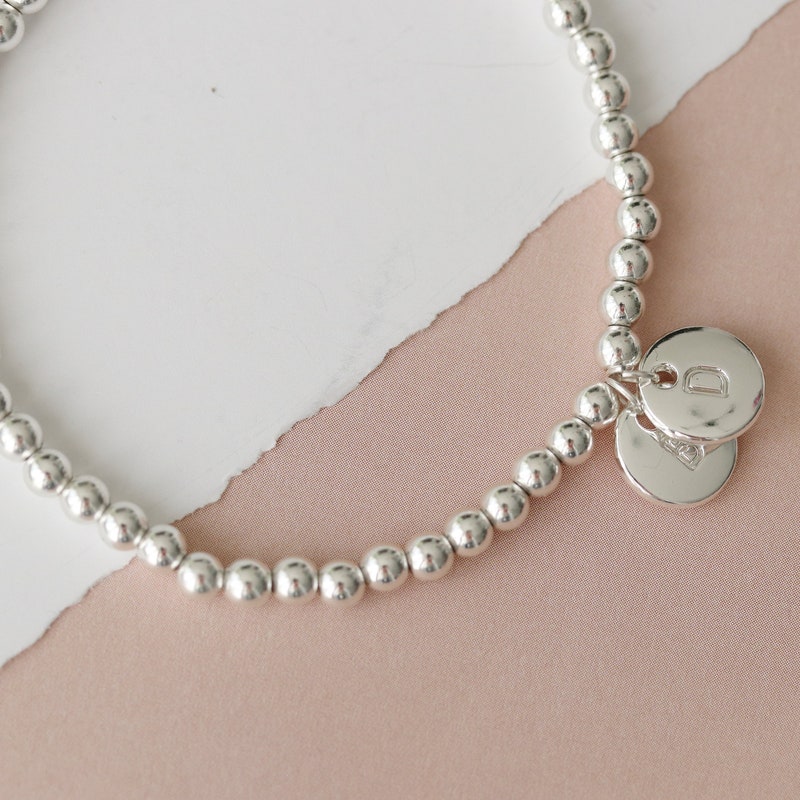 Initial Bracelet - Etsy