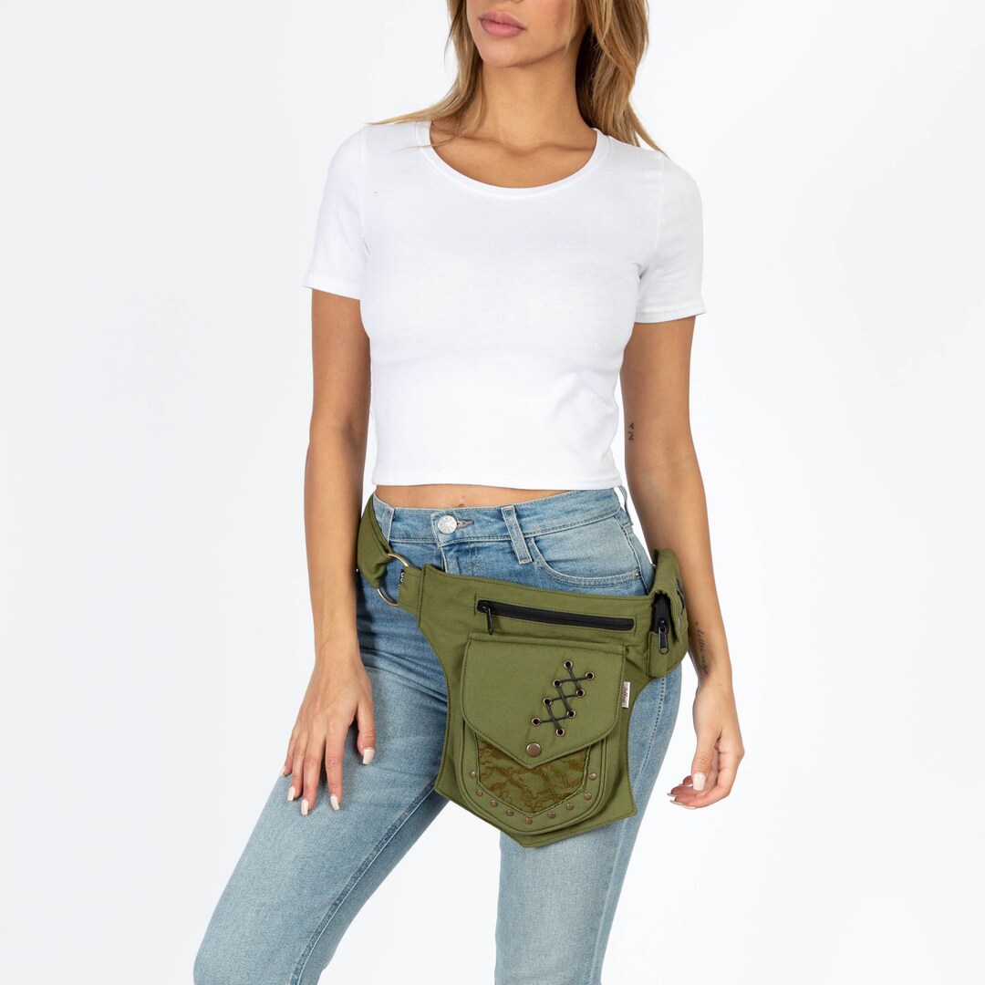 Renaissance Faire Festival Lace Utility Hip Belt Pouch Bags - Etsy