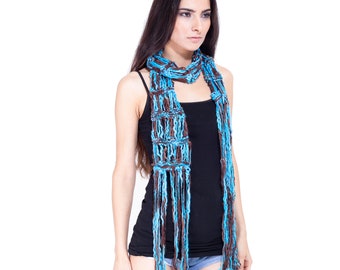 Loose Knit Scarf - Etsy