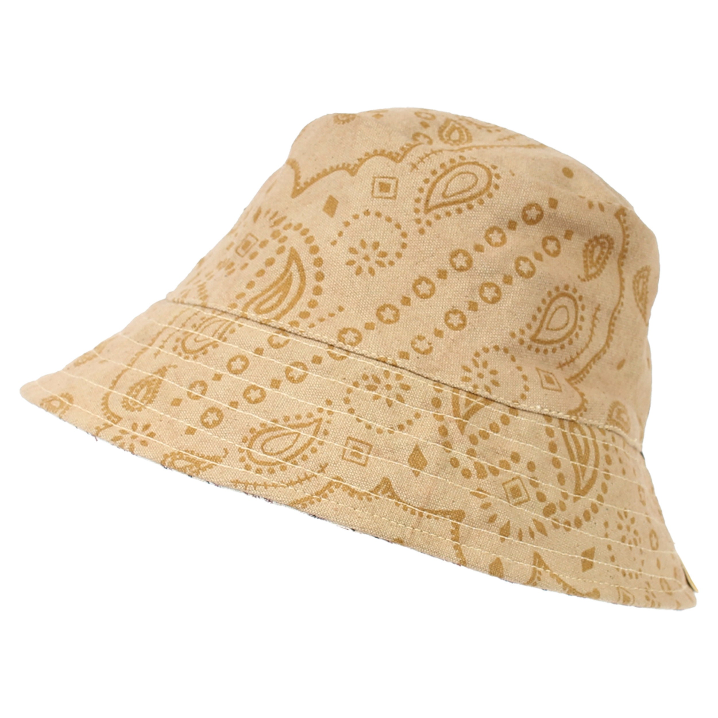 Bandana Print Reversible Bucket Hat | Etsy