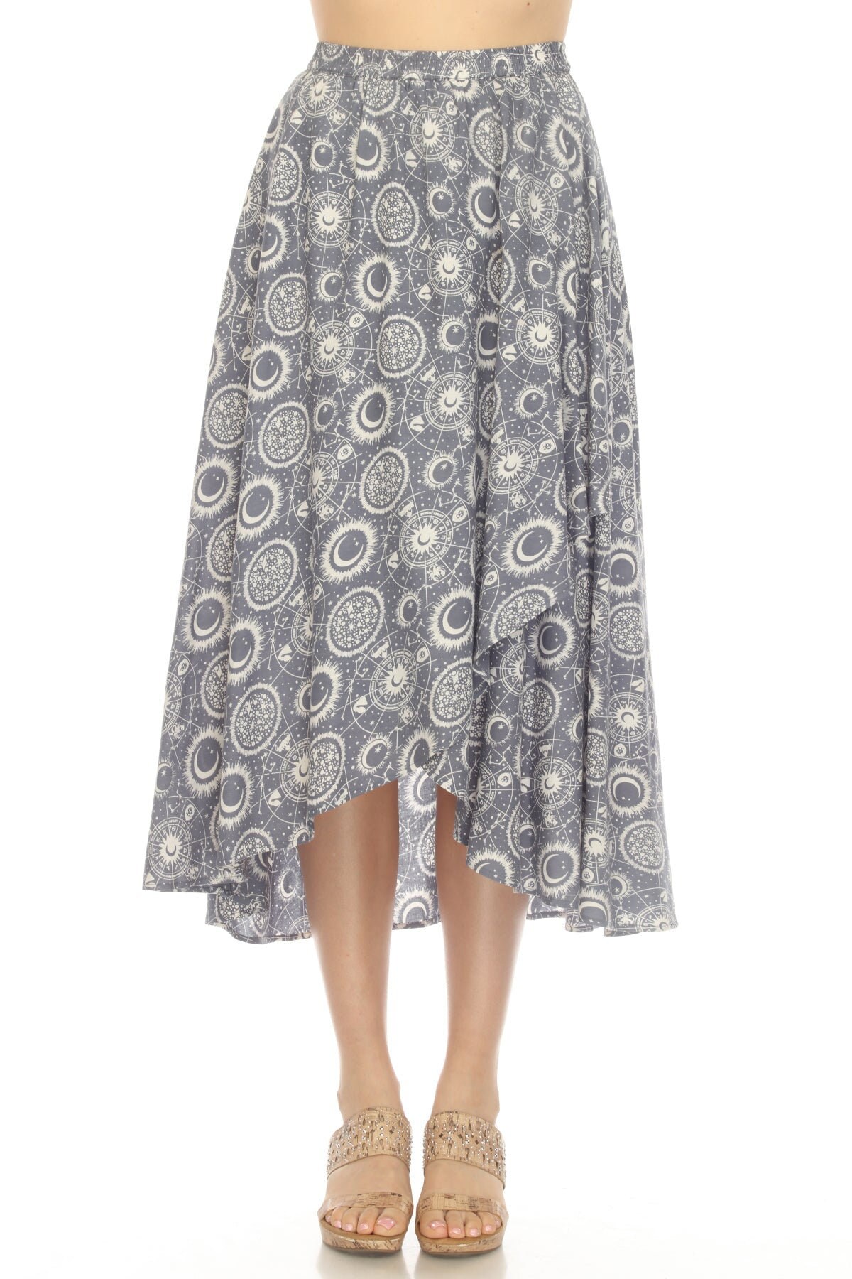 Celestial Flowy Circle Skirt - Etsy