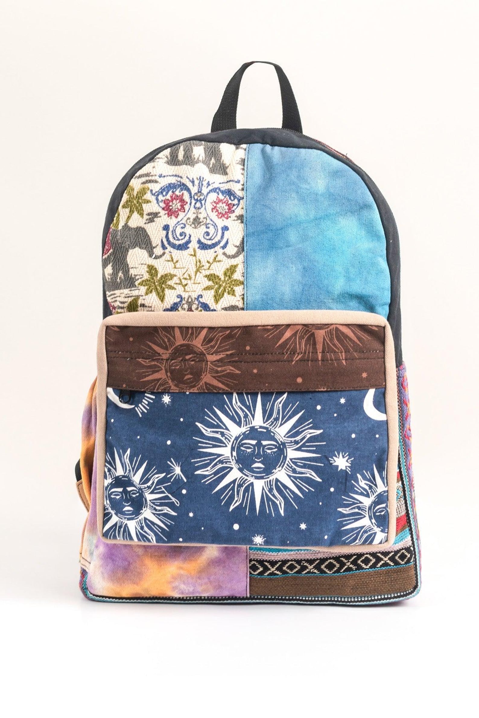 Boho Patchwork Upcycled Backpack-assorted - Etsy