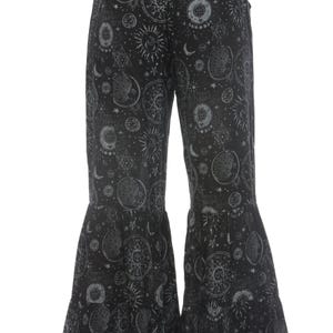 Flowy Tiered Ruffle Pants | Boho Flowy Wide-leg, Comfortable Layered ...