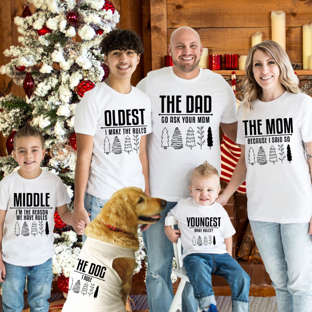 Family Shirts Funny Tees Family Holiday Matching Family Christmas ...