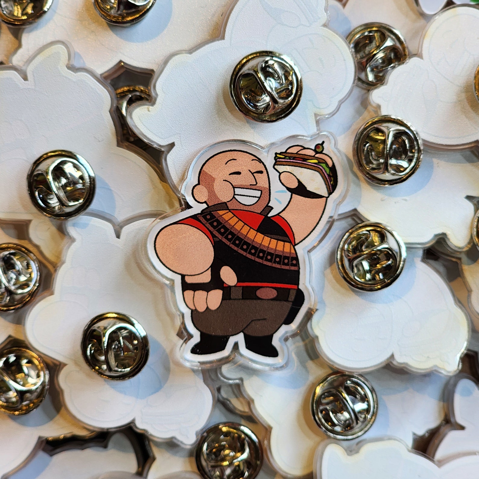 Team Fortress 2 RED Team Acrylic Pins - Etsy
