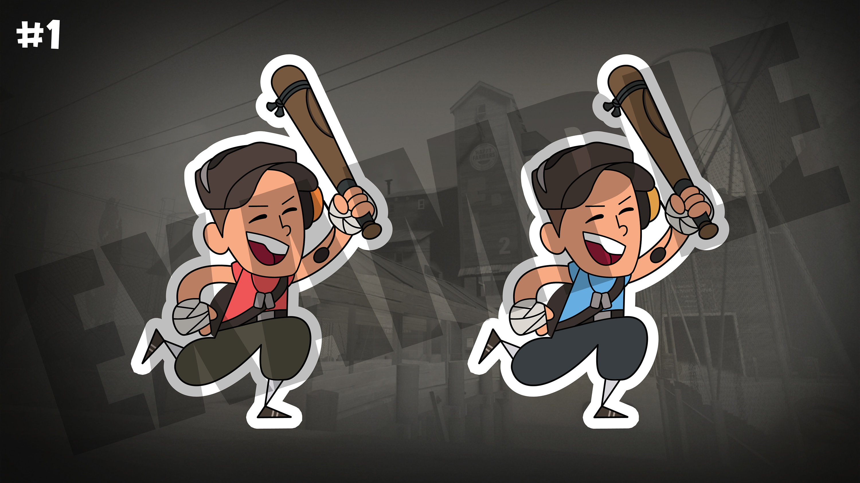 Team Fortress 2 Stickers/decals - Etsy Australia