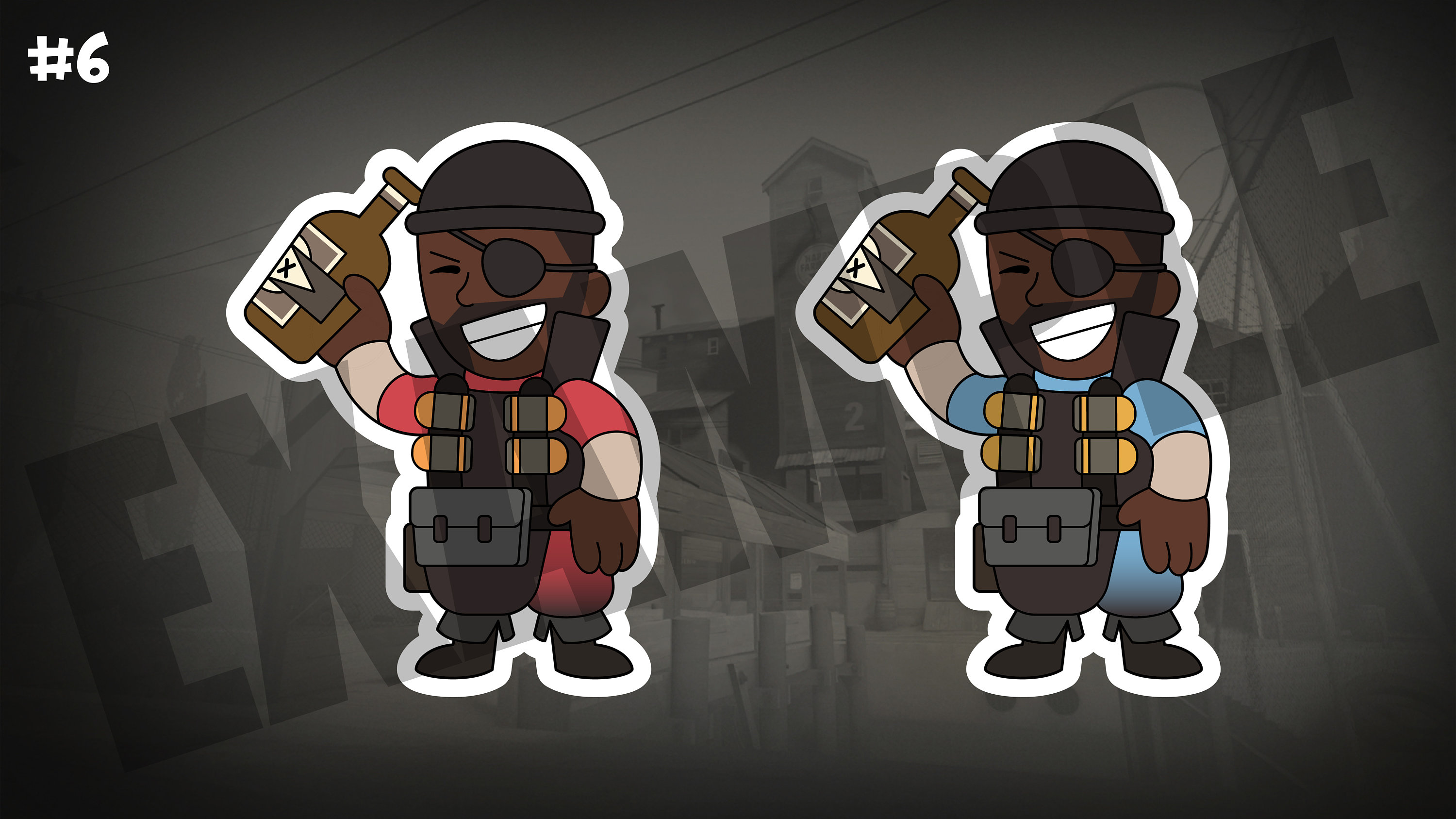 Team Fortress 2 Stickers/decals - Etsy Australia