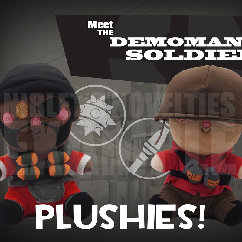 Team Fortress 2 Plush - Etsy