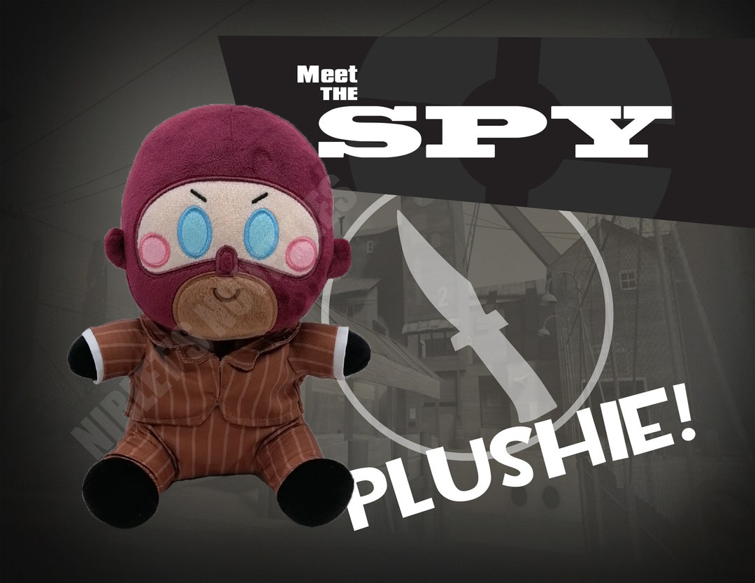 Team Fortress 2 Spy Plushie - Etsy
