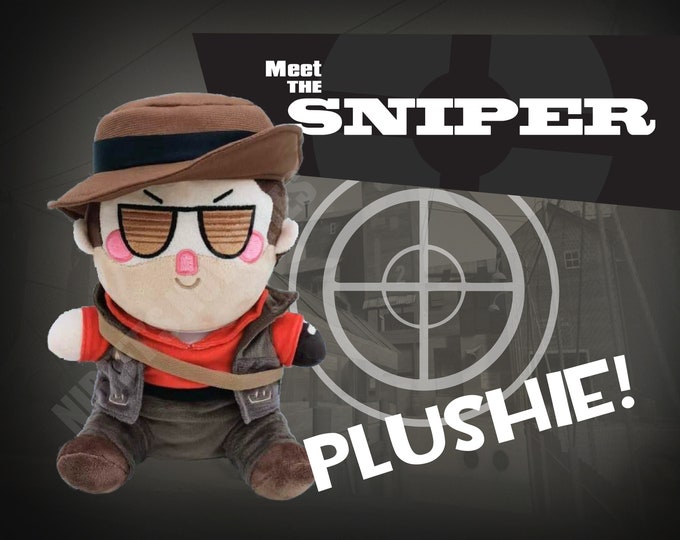 Team Fortress 2 Sniper Plushie - Etsy