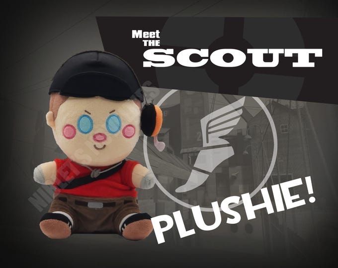 Team Fortress 2 - Scout Plushie - Etsy