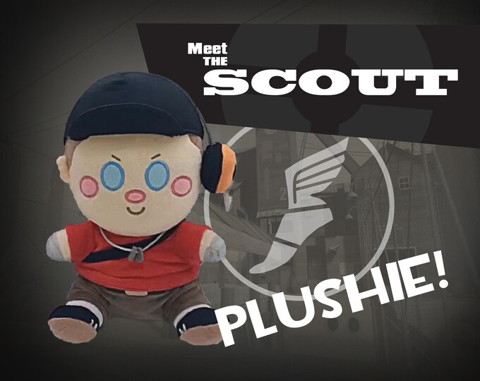 Team Fortress 2 Scout Plushie - Etsy