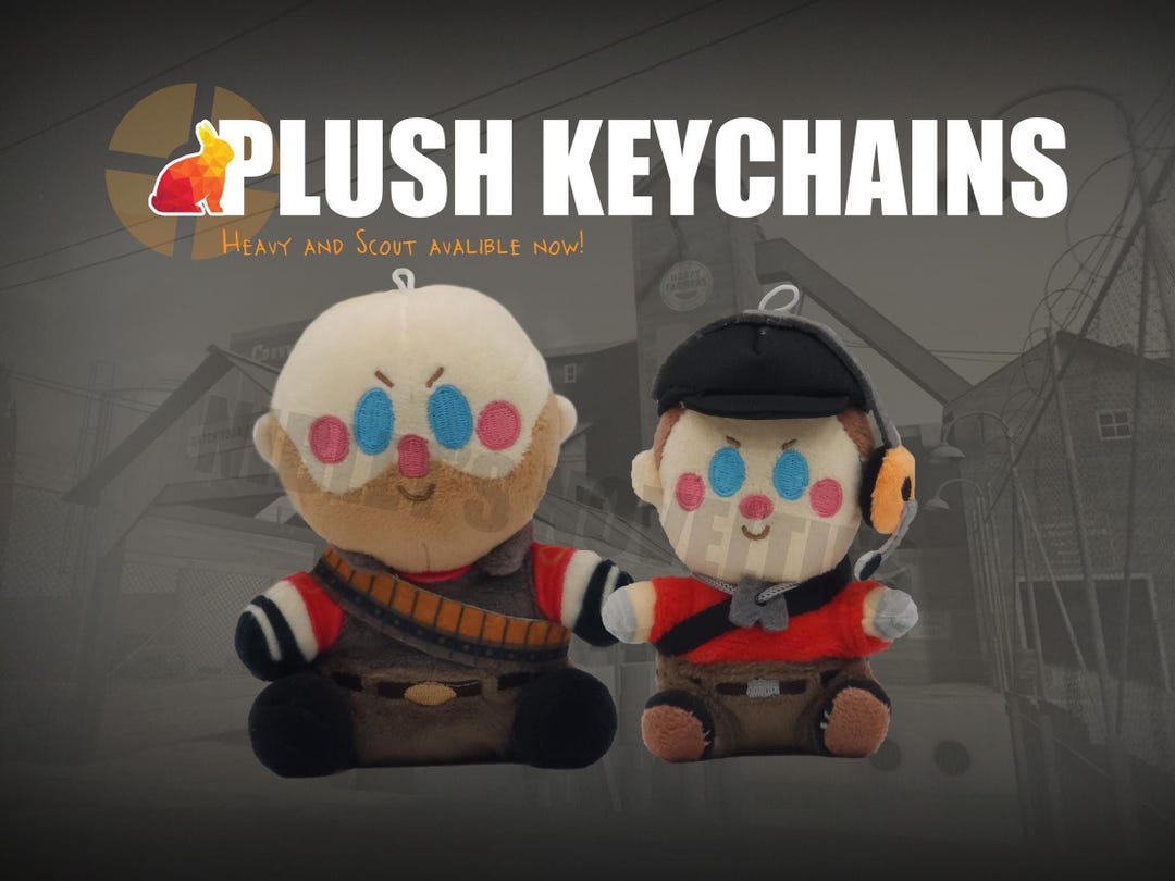 Team Fortress 2 - Plush Keychains - Etsy