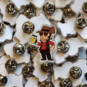 Team Fortress 2 - RED Team Acrylic Pins - Etsy