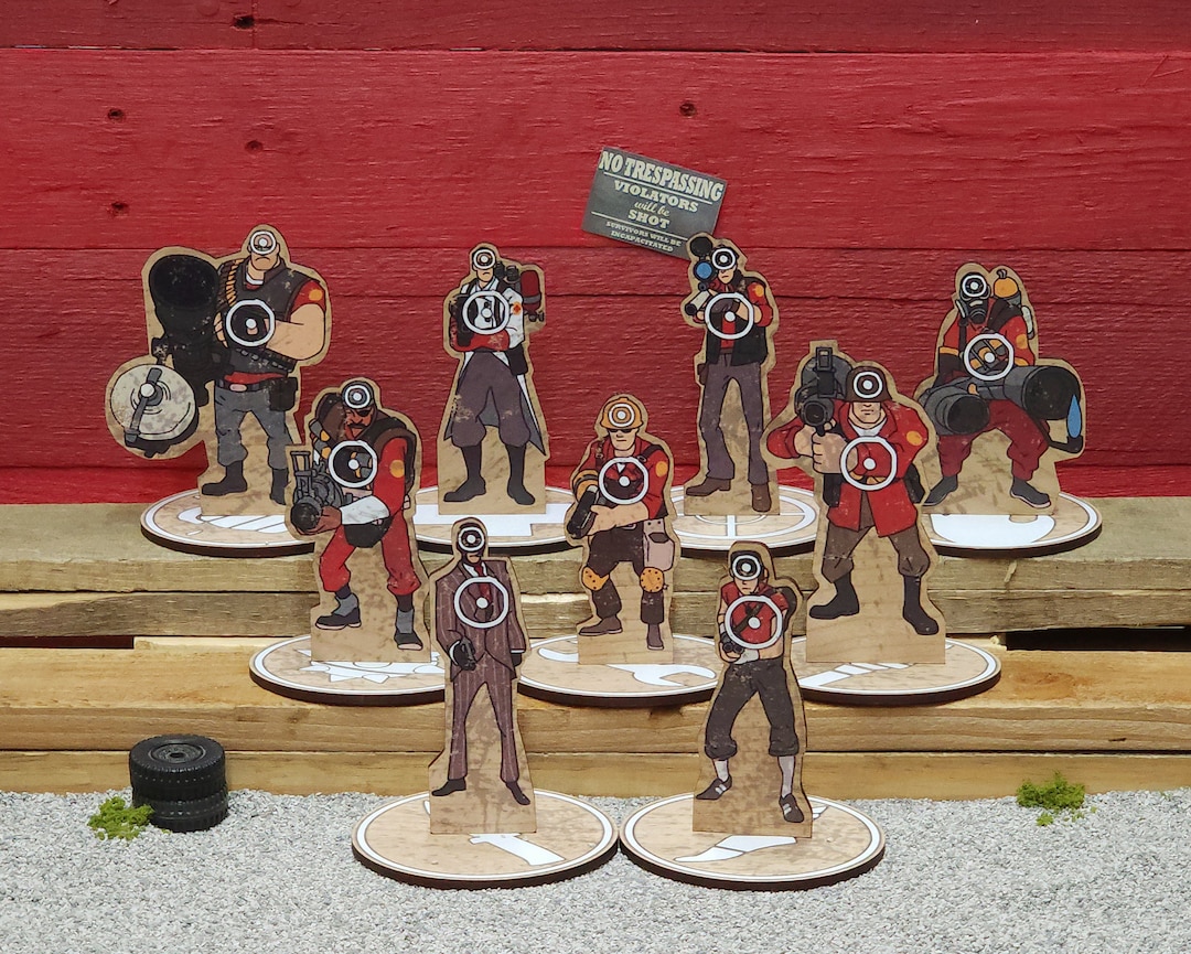 Team Fortress 2 - Target Standees - Etsy