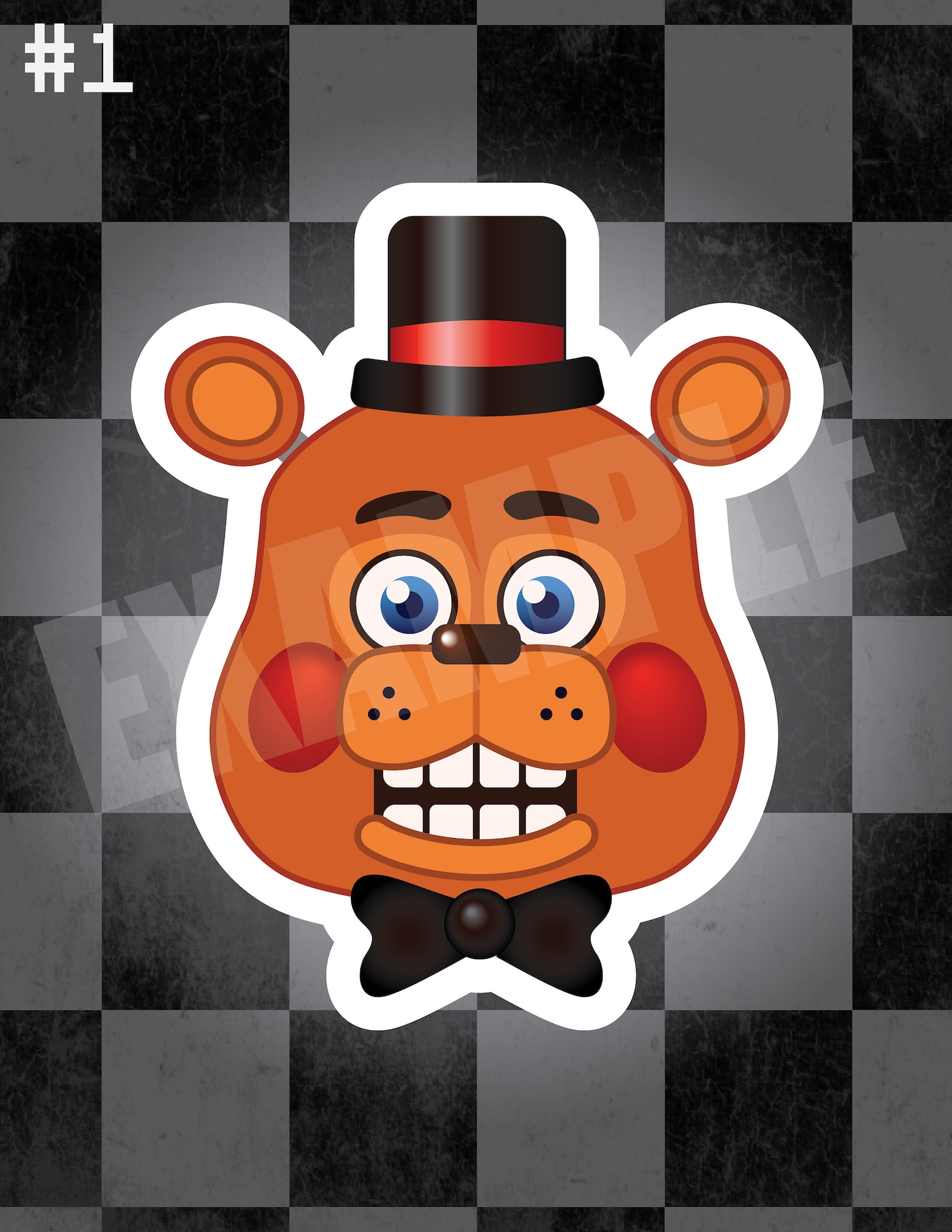 Five Nights at Freddy's Toy Animatronics Stickers/decals - Etsy Canada
